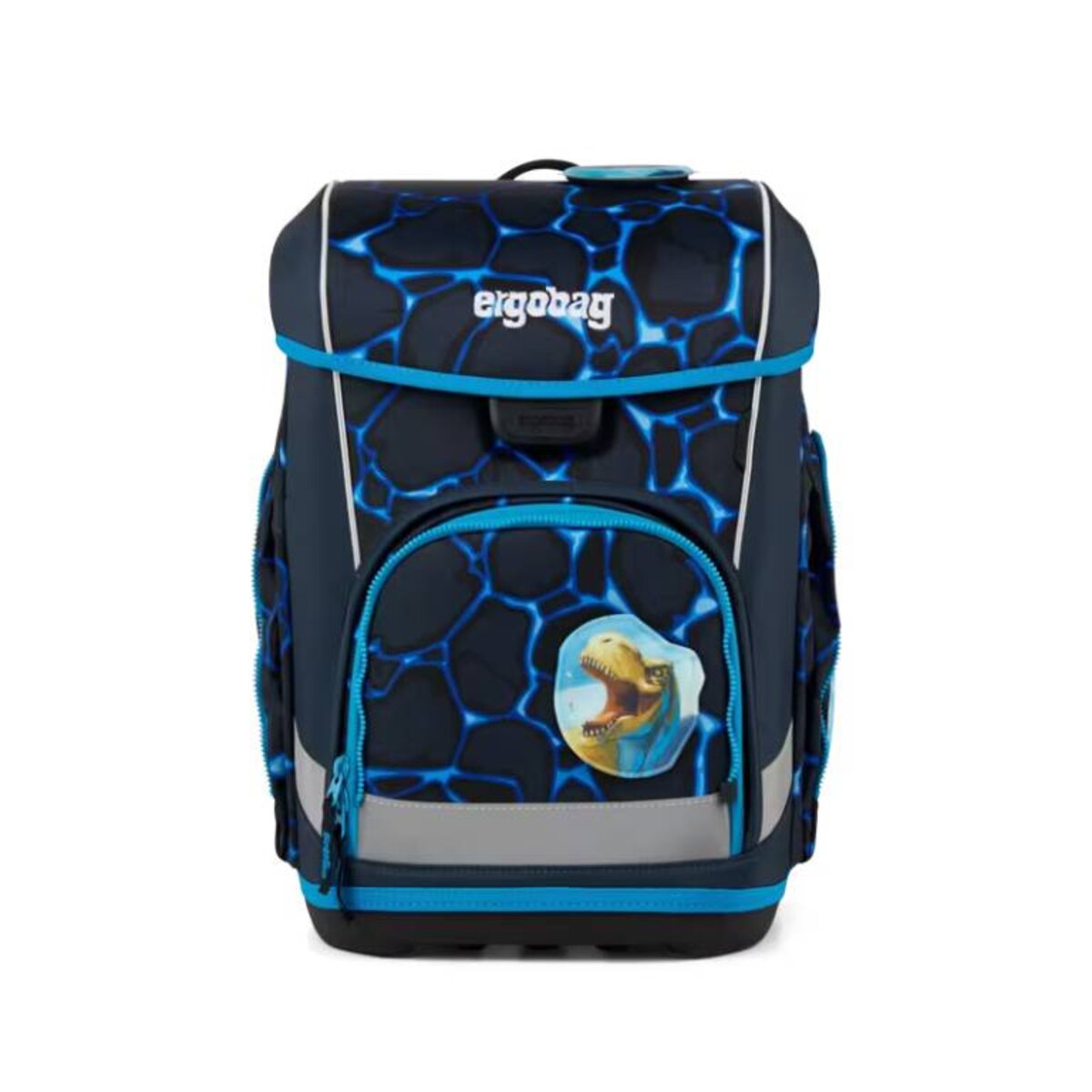 ergobag cubo light Schulranzen-Set Bärassic Garden Blau 5-teilig 19 Li ...