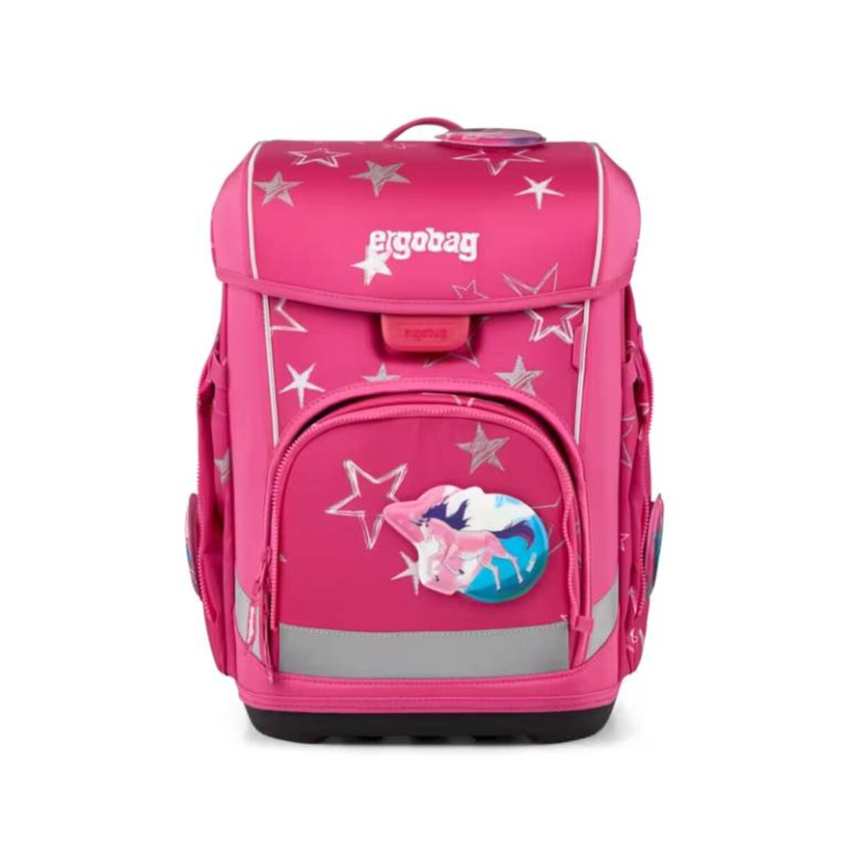 ergobag cubo light Schulranzen-Set SternzauBär Rosa 5-teilig 19 Liter ...