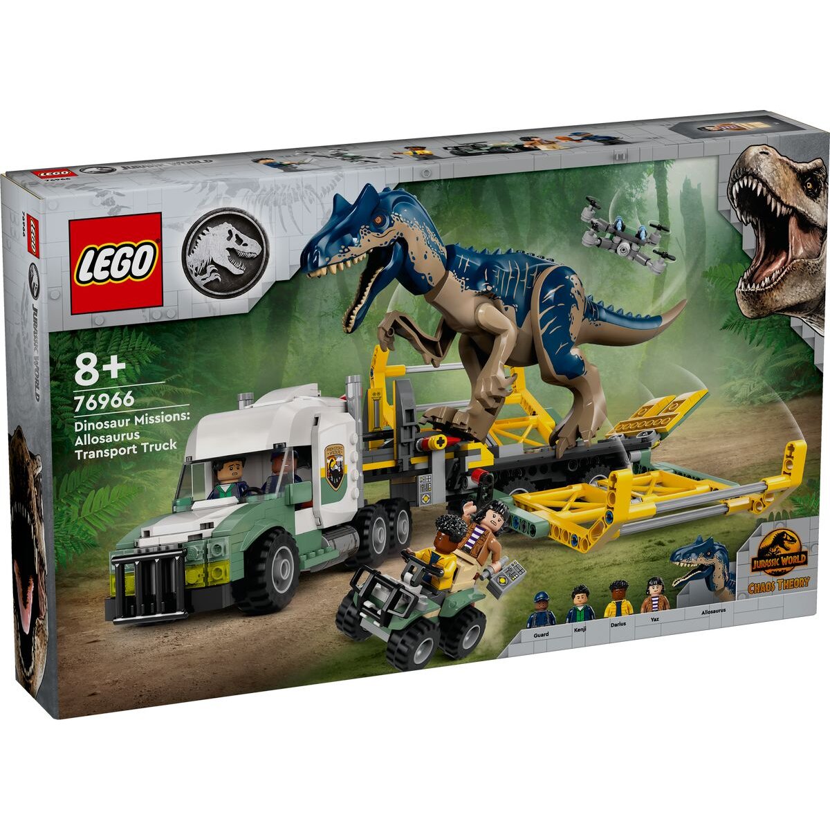 LEGO® Jurassic World™ 76966 Dinosaurier-Missionen: Allosaurus-Transpor ...