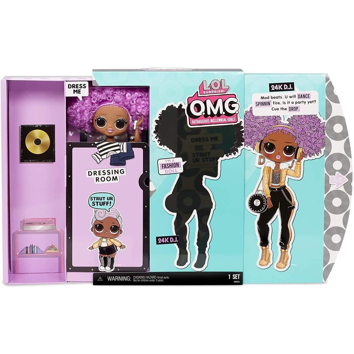 MGA Entertainment L.O.L. Surprise OMG 3.8 Doll- 24K DJ – Spielwaren ...