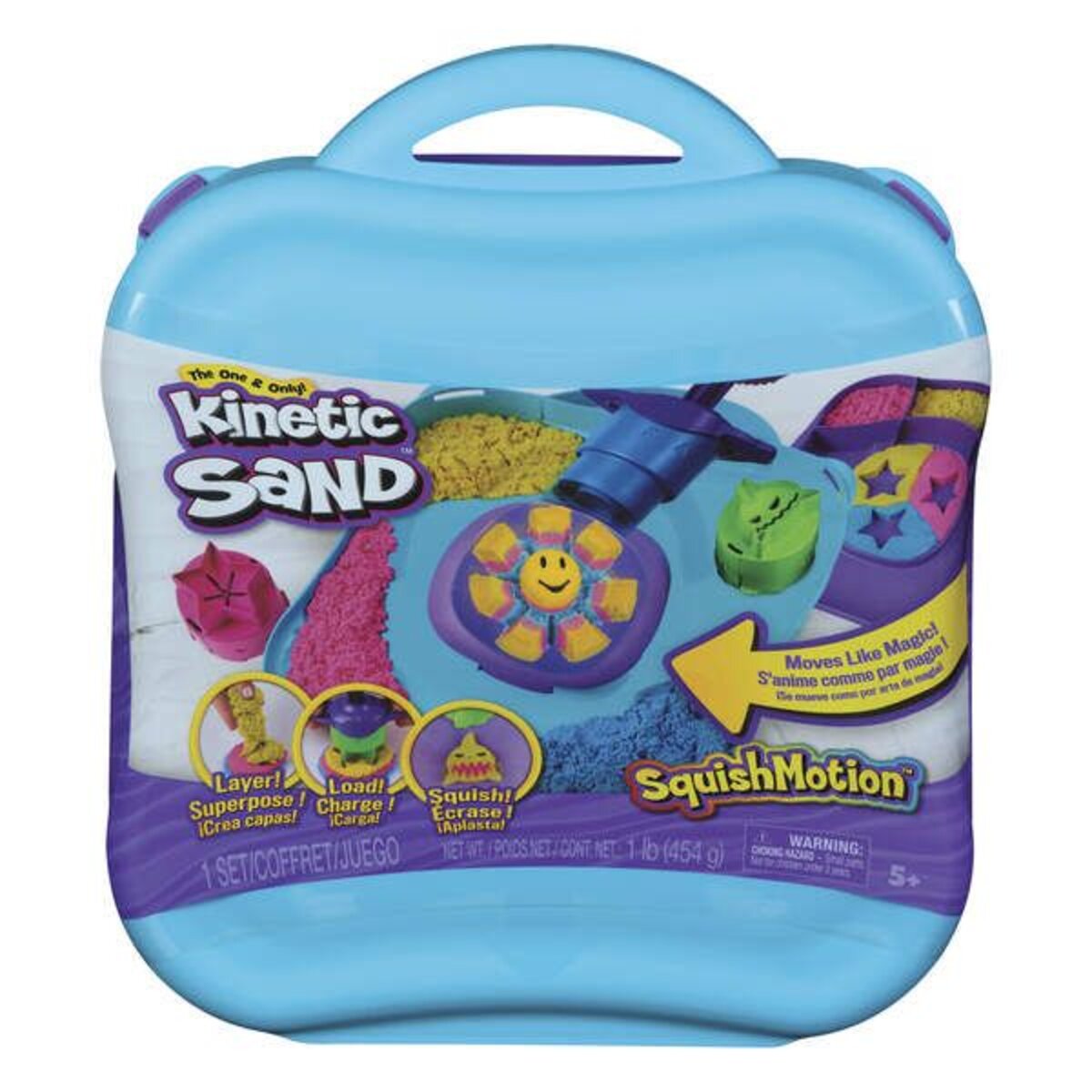 Spin Master Kinetic Sand Squishmotion Set – Spielwaren Schweiger