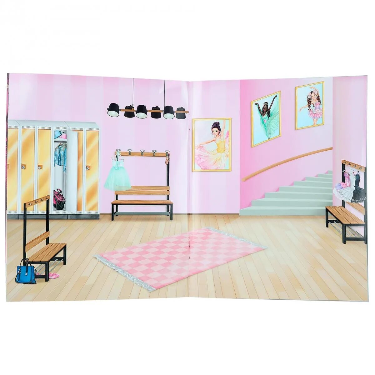 Depesche TOPModel Stickerworld BALLET – Spielwaren Schweiger