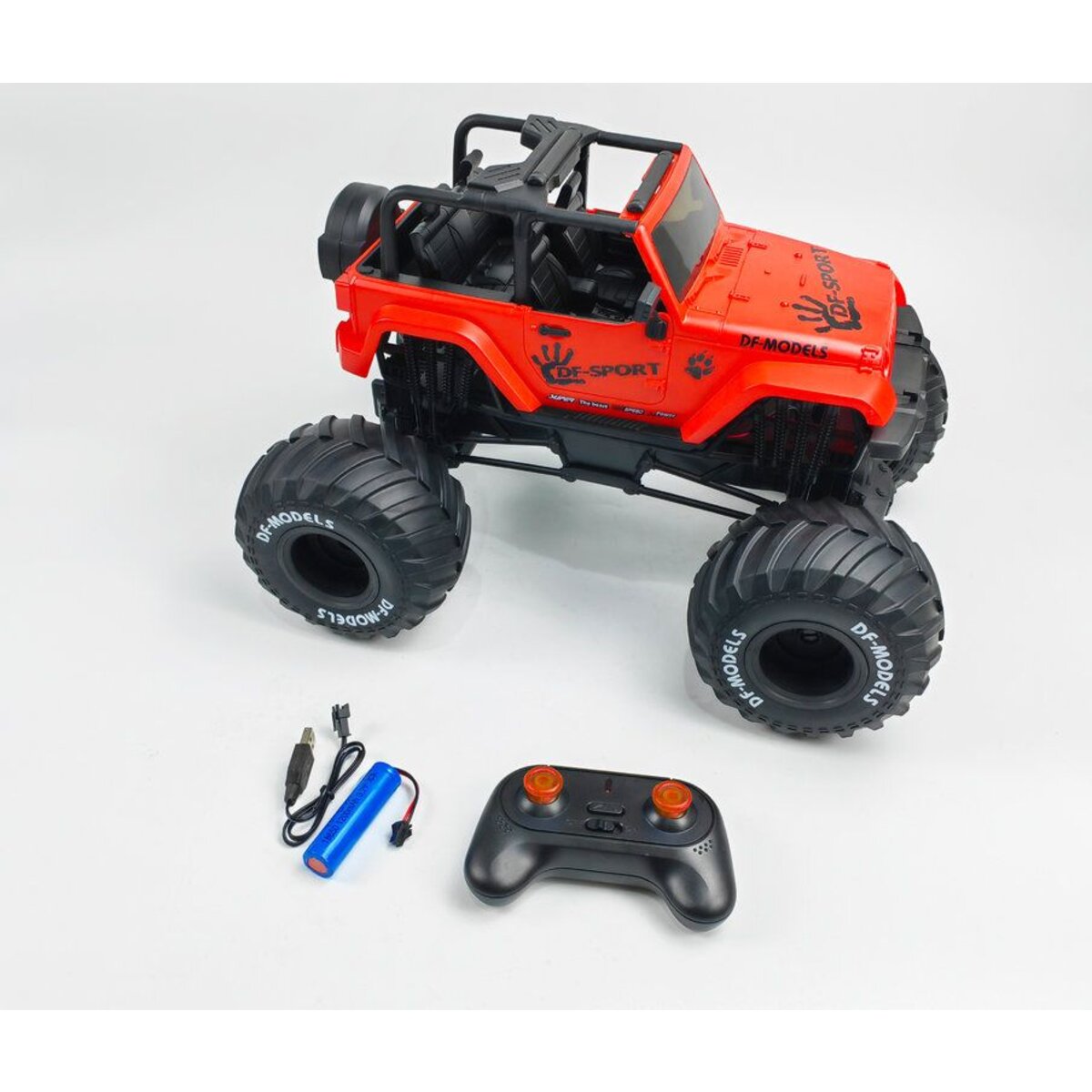 df Models JUMBO FOOT Off-Roader 1:10 RTR – Spielwaren Schweiger