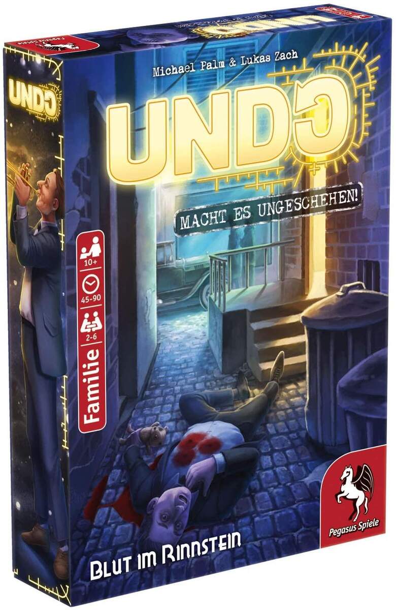 Pegasus Spiele Undo Blut im Rinnstein – Spielwaren Schweiger