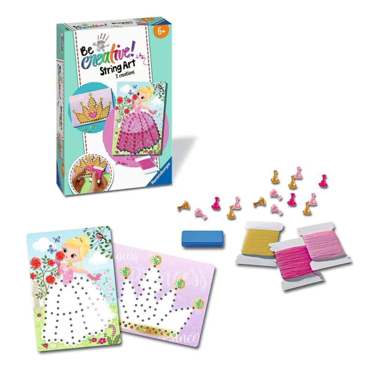 Ravensburger Be creative - String Art Princess – Spielwaren Schweiger