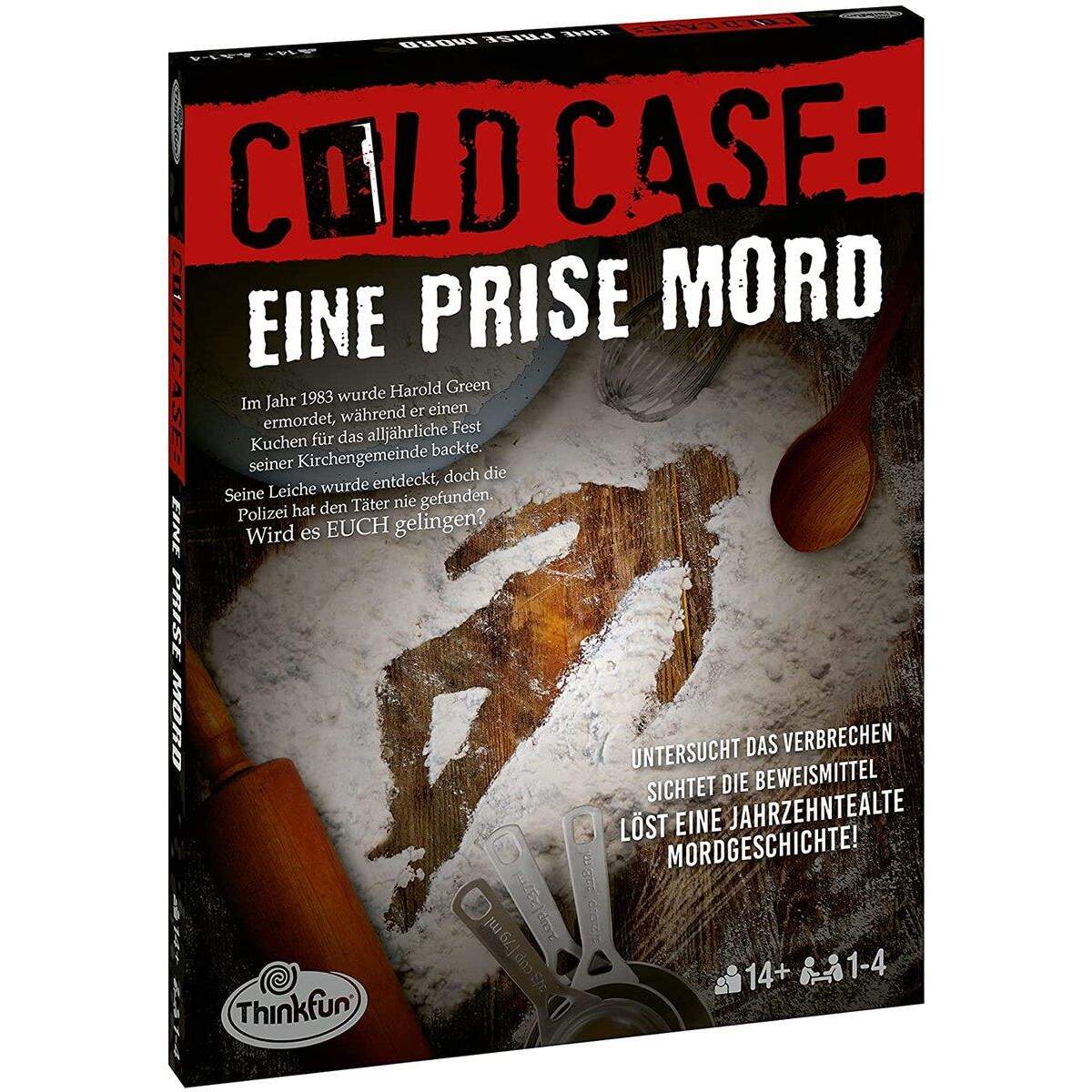 ThinkFun 76465 - Cold Case: Eine Prise Mord. Wer findet den Mörder ...